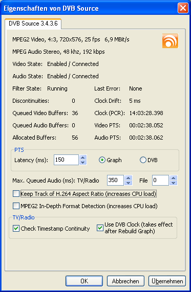 DVBViewer Filter